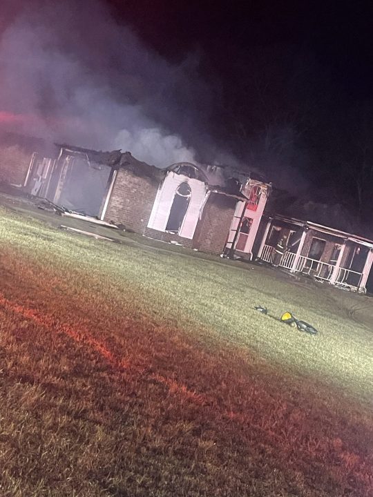 Jones County home damaged in late-night fire