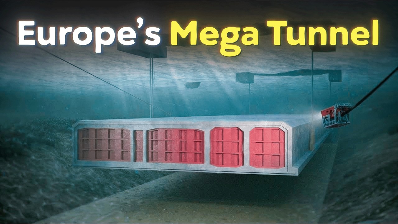 How the world’s largest underwater tunnel is being built