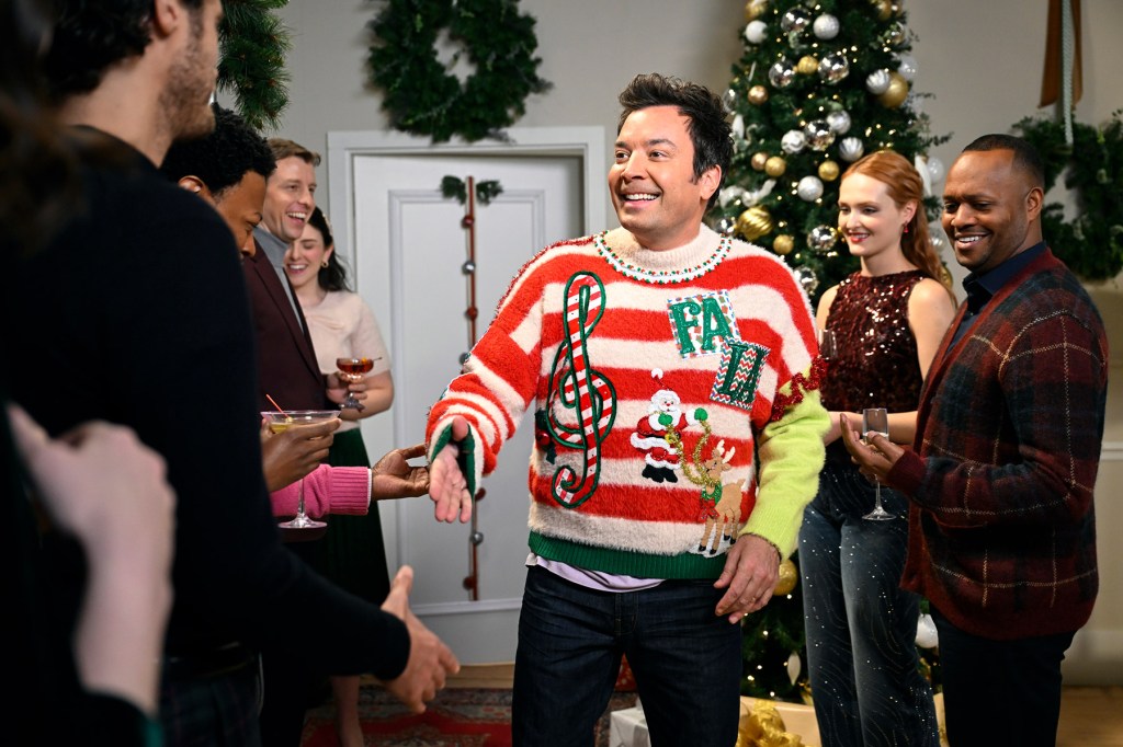 Jimmy Fallon Is the Only One in an ‘Ugly Sweater' in His Twangy New ...