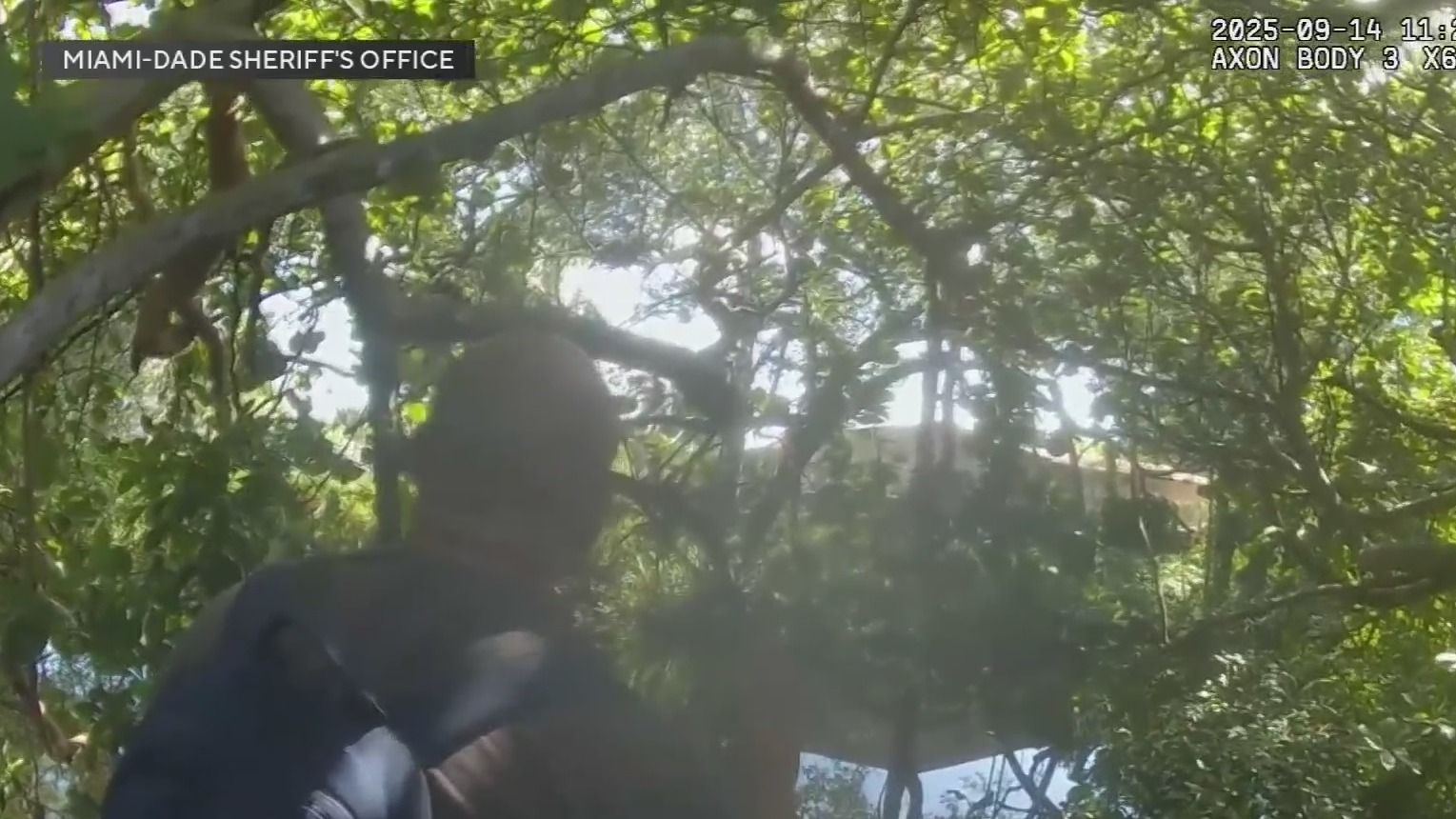 MDSO bodycam video shows Pembroke Pines double-murder suspect climbing ...
