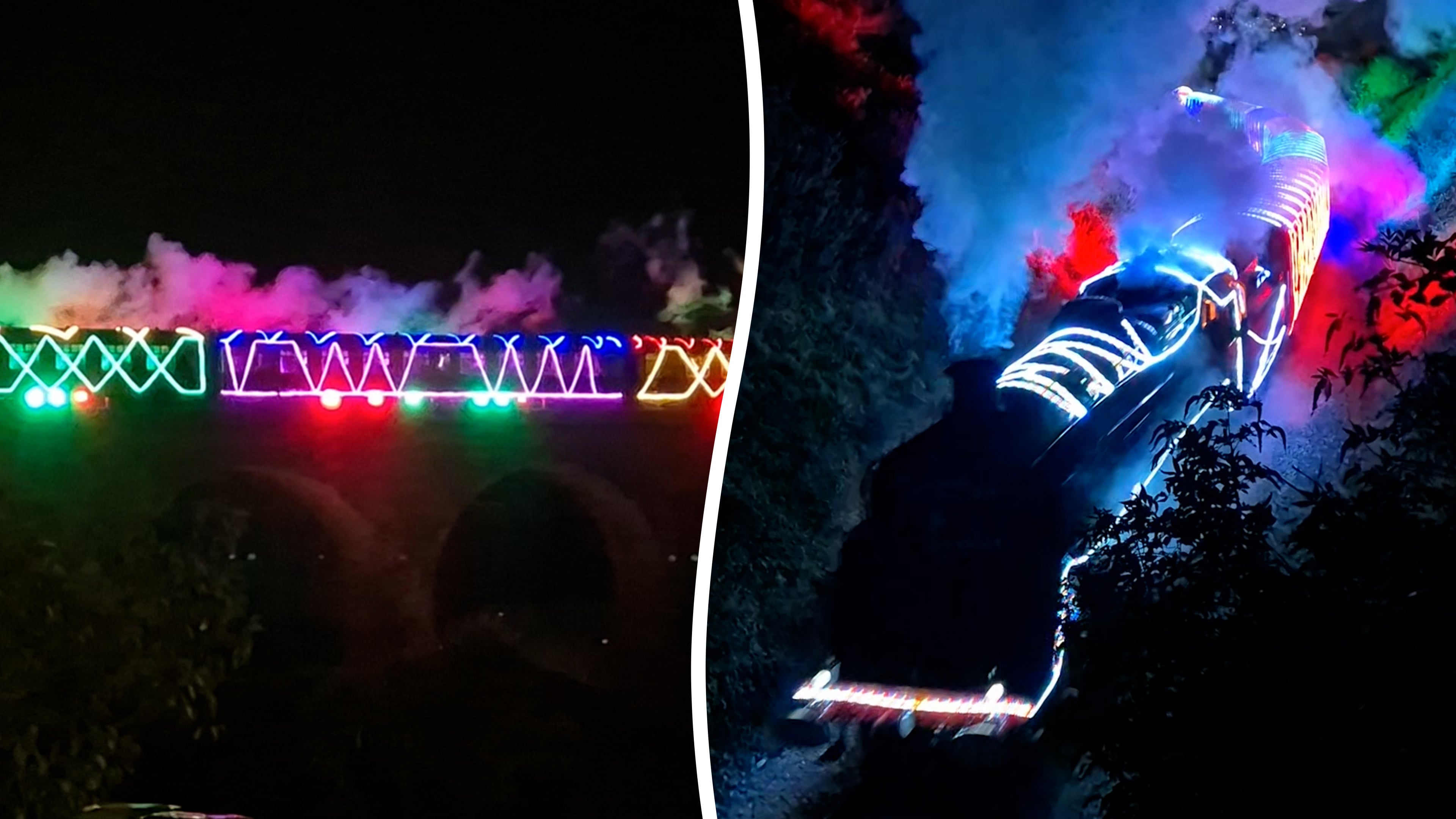 Dazzling Christmas Train of Lights returns for the 2025 festive season