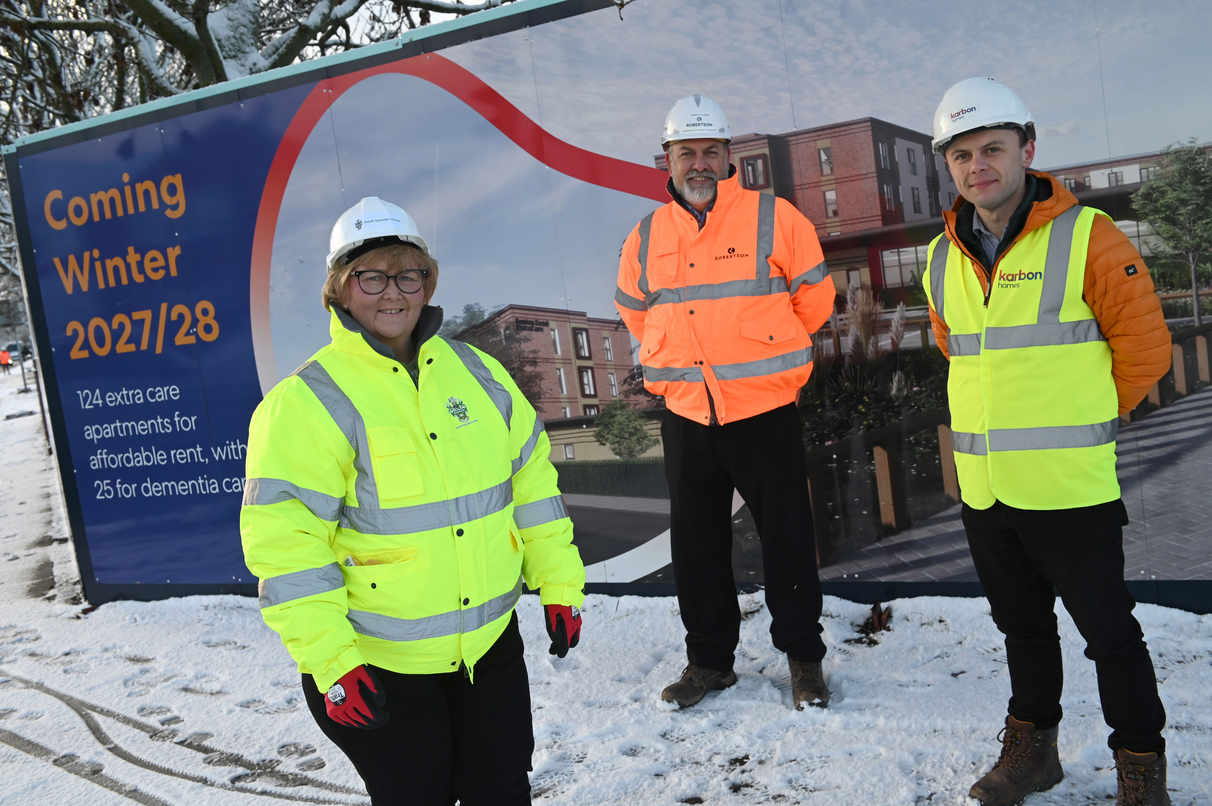 Work is officially underway on a new 124-apartment Extra Care scheme in ...