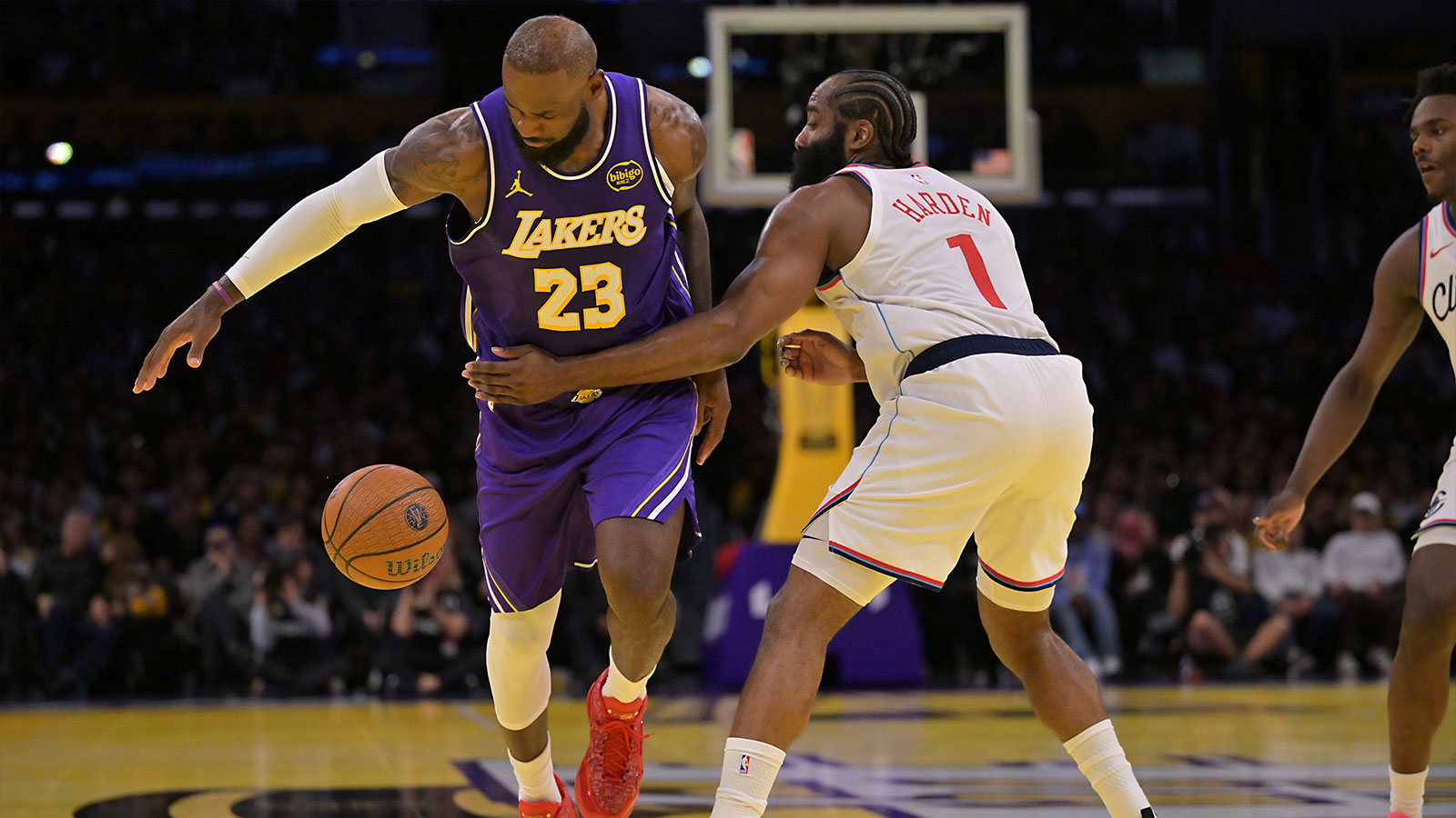 James Harden did not stutter about LeBron James’ unbreakable scoring record