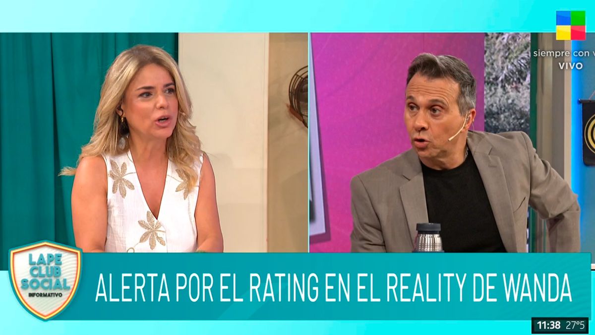 El filoso análisis de Marina Calabró sobre el rating de Wanda Nara con ...