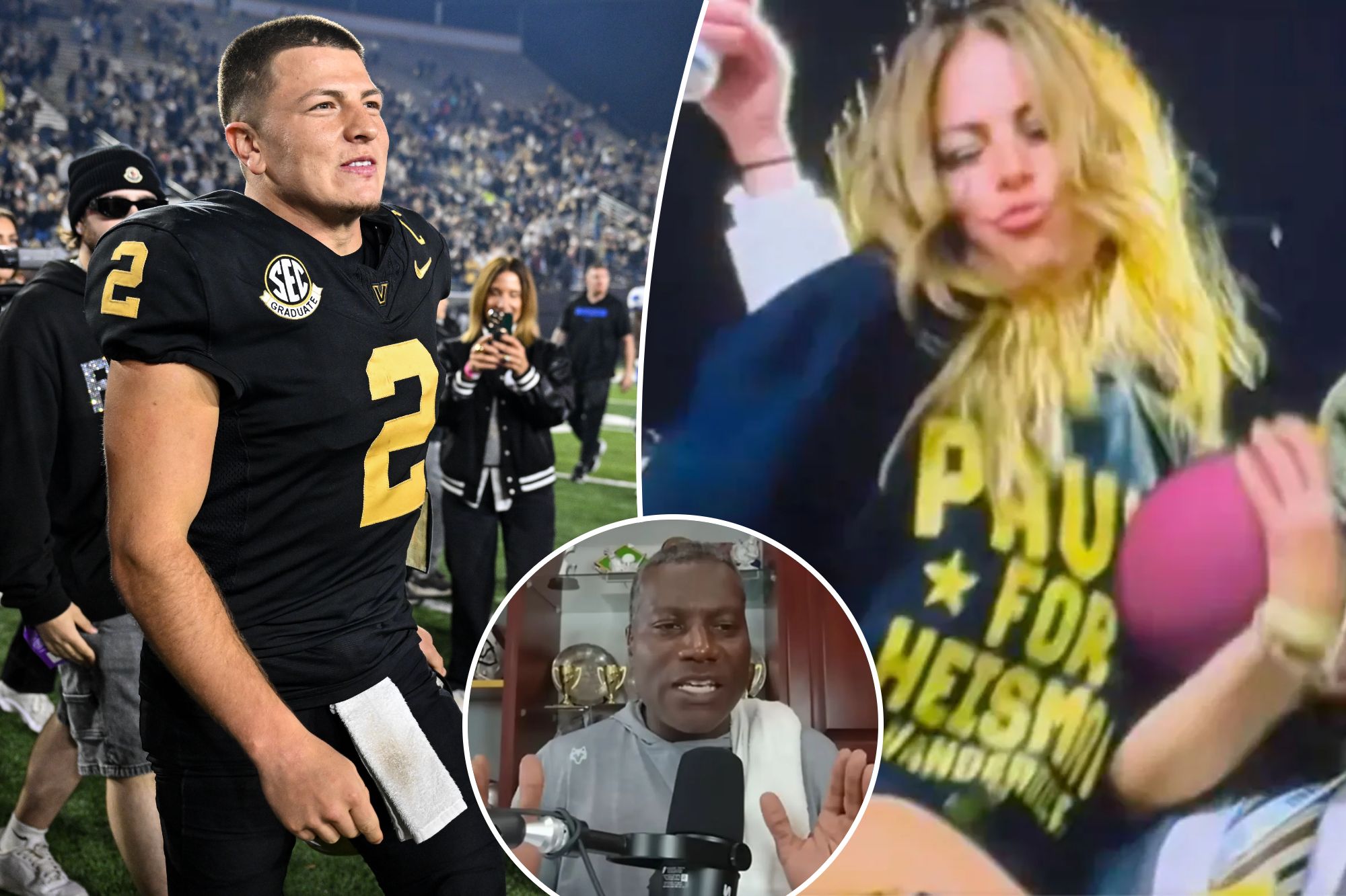 ESPN star has questions about network giving Diego Pavia’s mom the ...