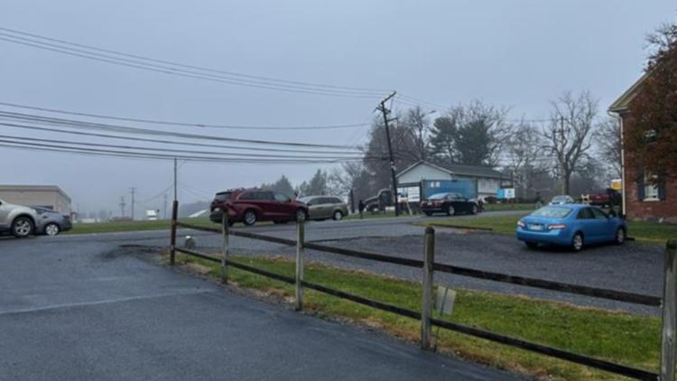 Tractor trailer crash causes road closure, power outage in Lancaster County