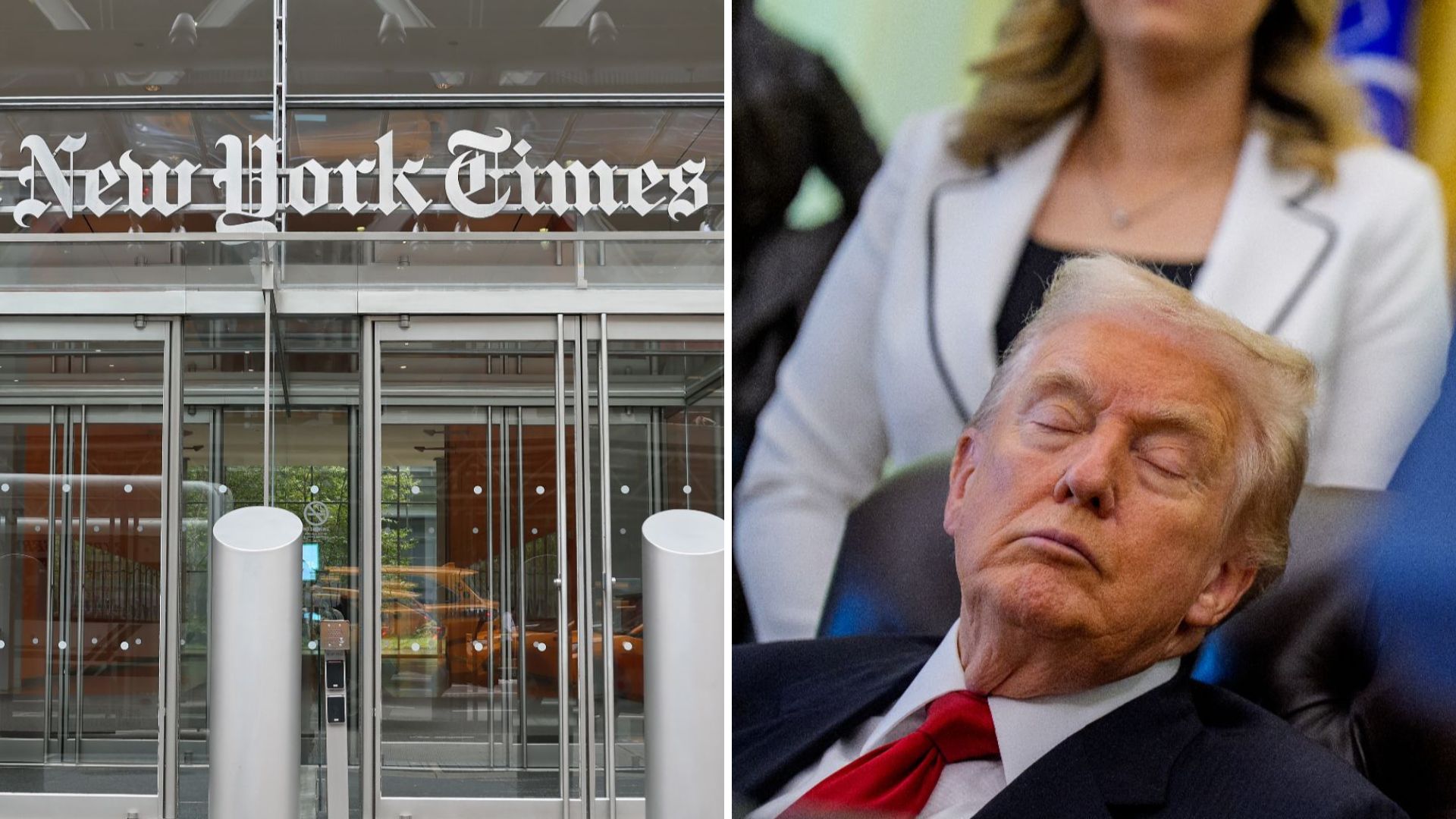 Trump rages at NYT over «Sign of Fatigue» article