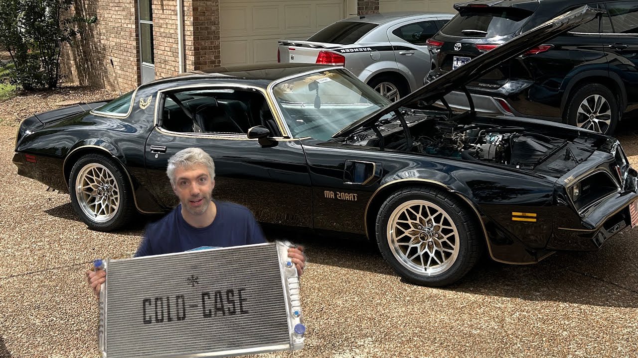 Installing a new radiator in my 1977 Trans Am