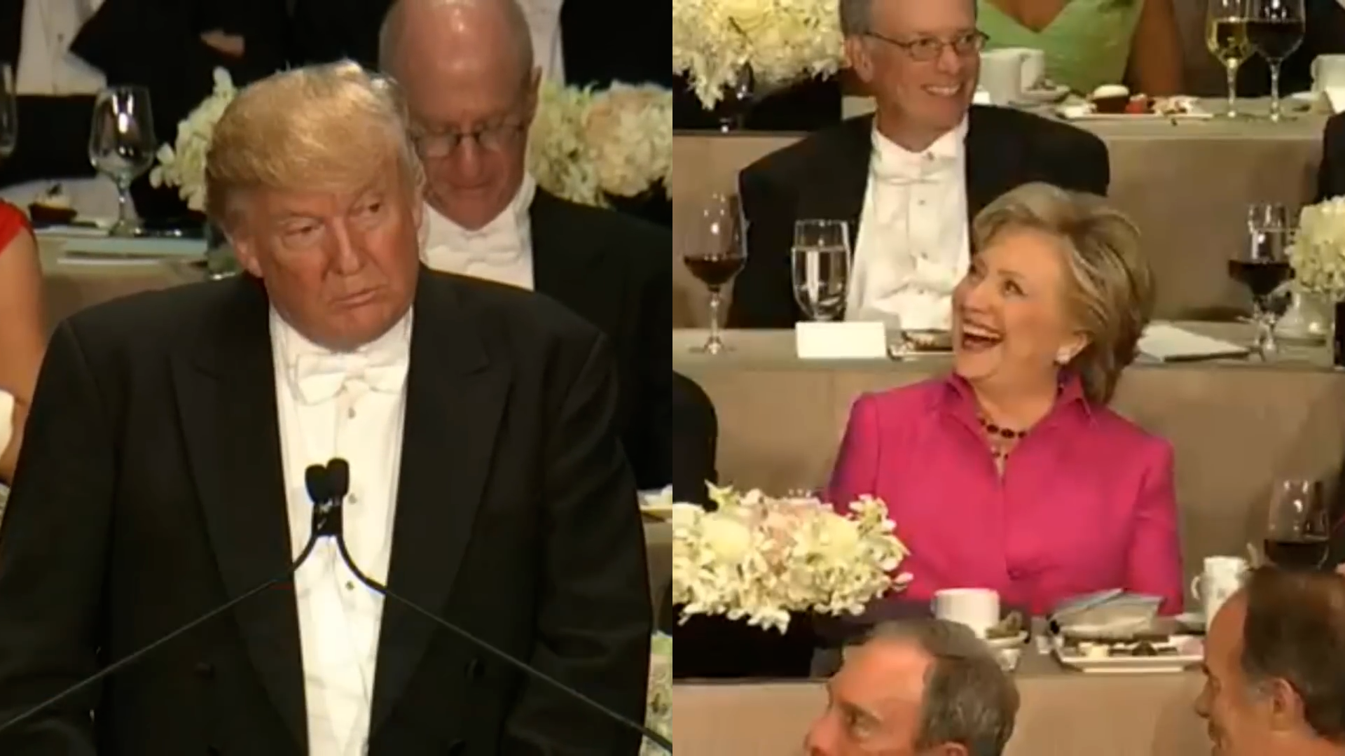 Donald Trump Roasts Hillary Clinton