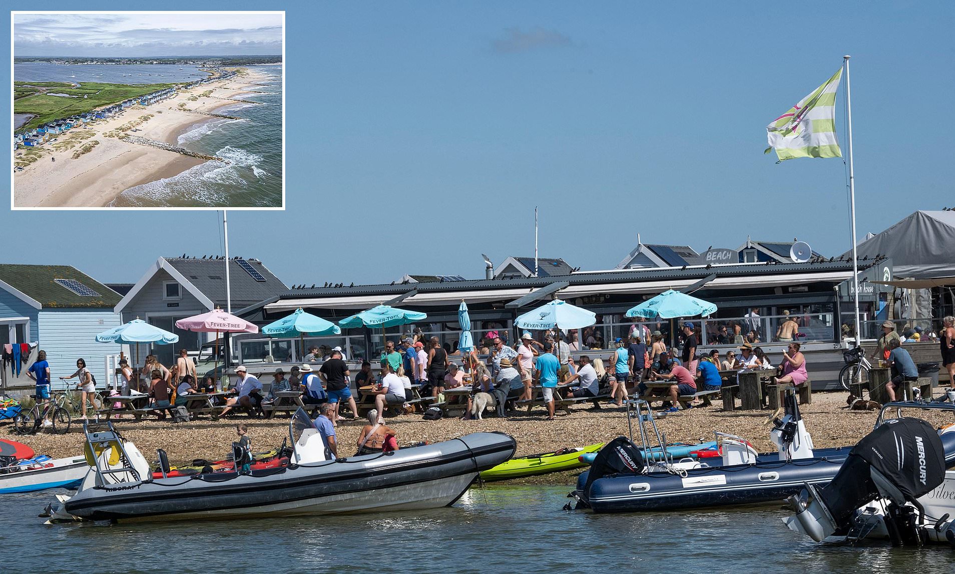 Dorset beach hut owners win legal victory over 'Magaluf rave ...