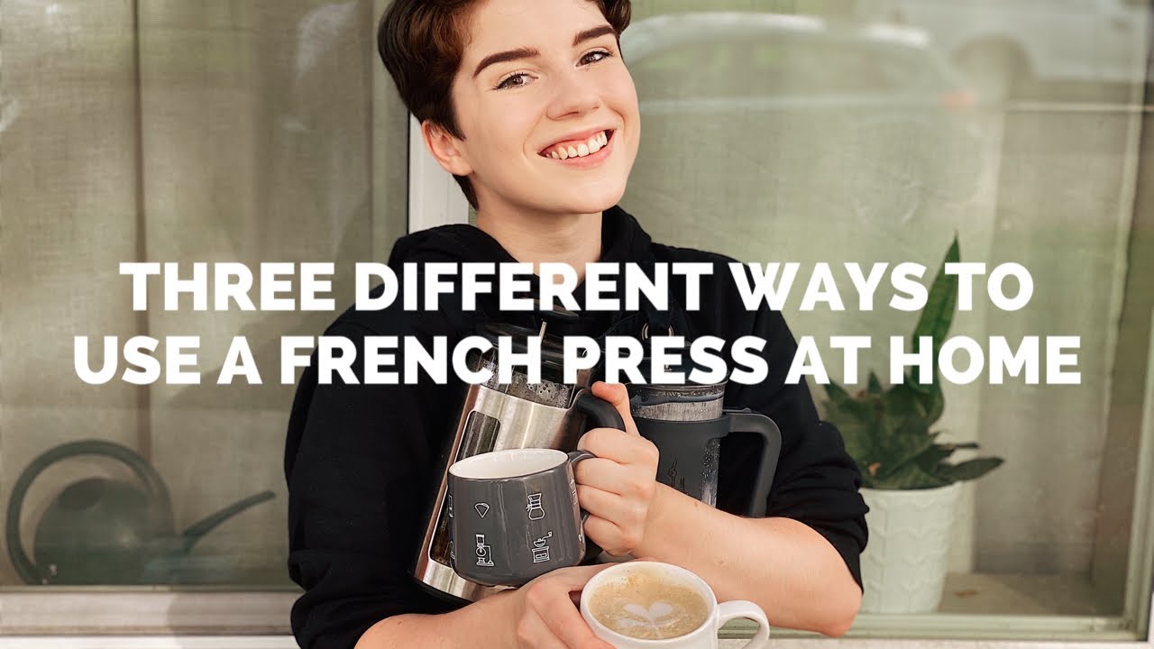 3 easy French press coffee hacks: hot, cold brew & frothy lattes at home!