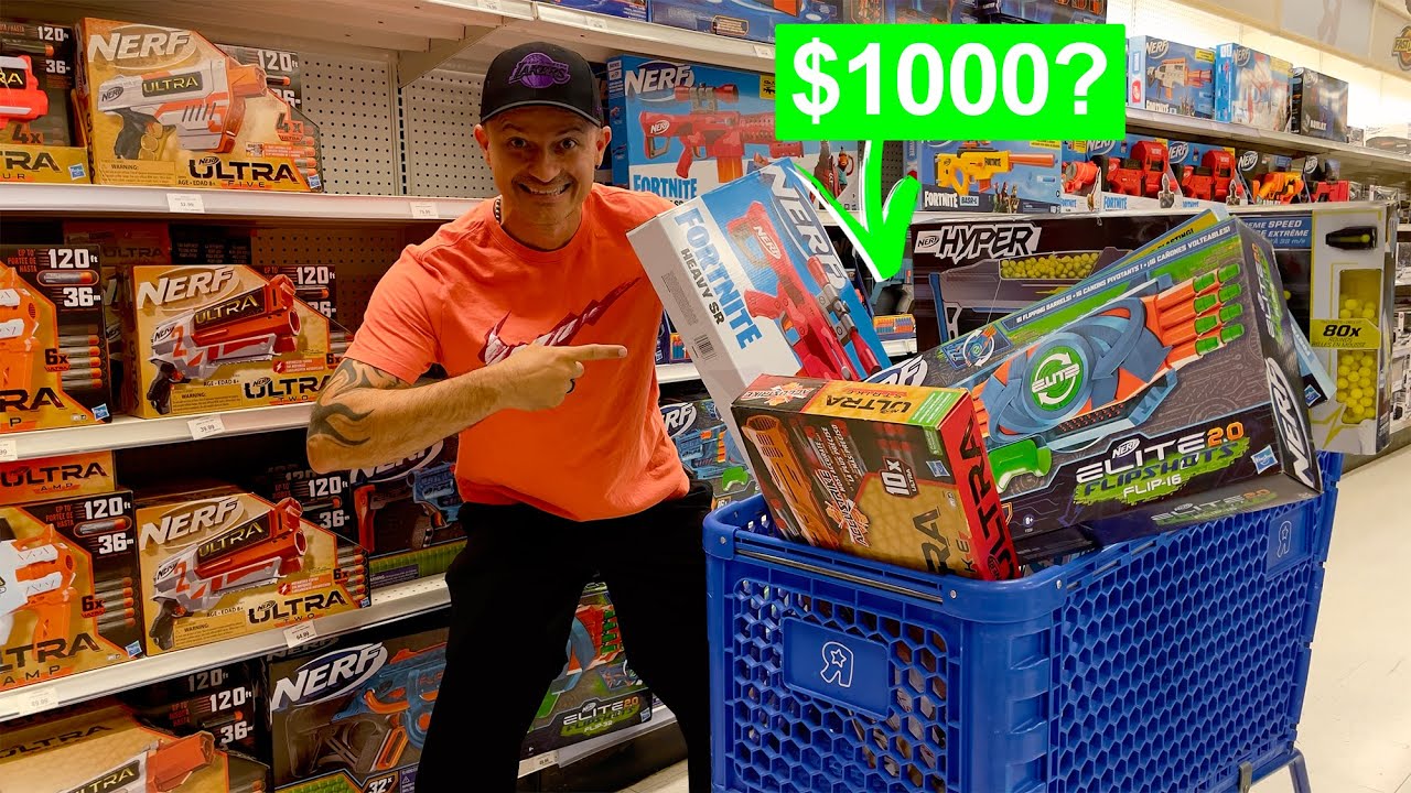 NERF GUNS? AT TOYS R US?