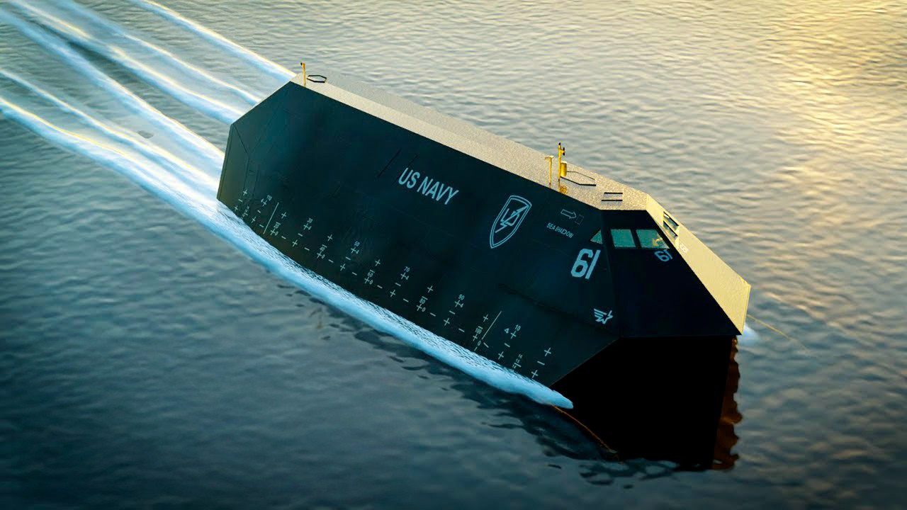 The Stealth Ship That Was Hidden Inside Another Ship
