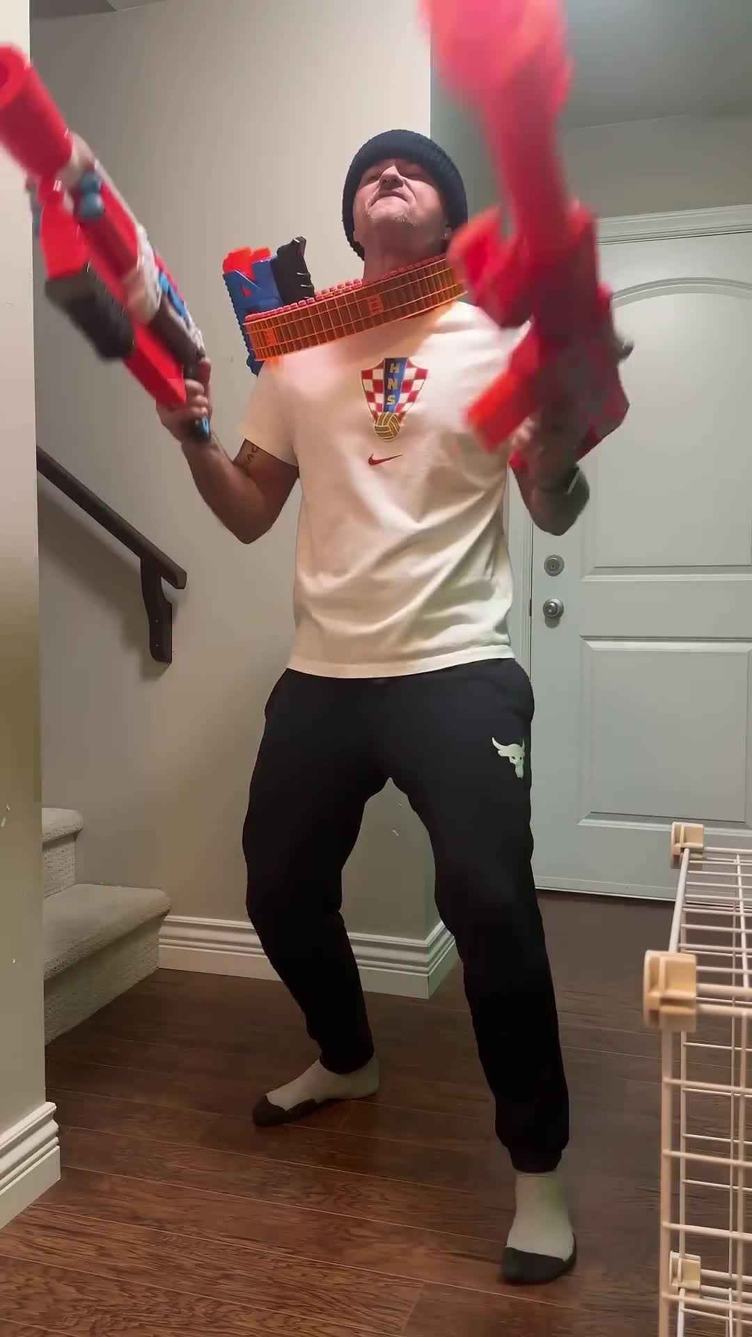 Nerf war clones: Bacaroni!