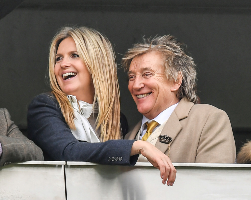 Rod Stewart's Wife, Penny Lancaster, 54, Reveals Genius Pick-Up Line He ...