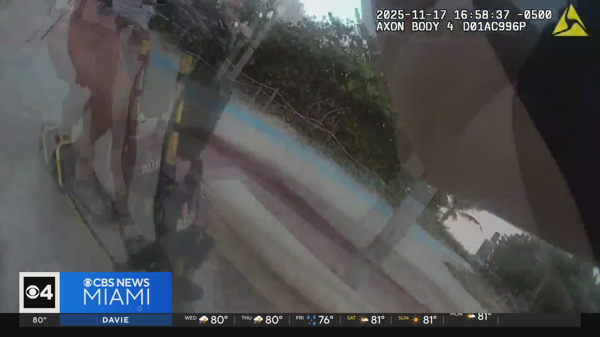 Man On E Scooter Crashes Into Miami Beach Police Officer And Takes Off