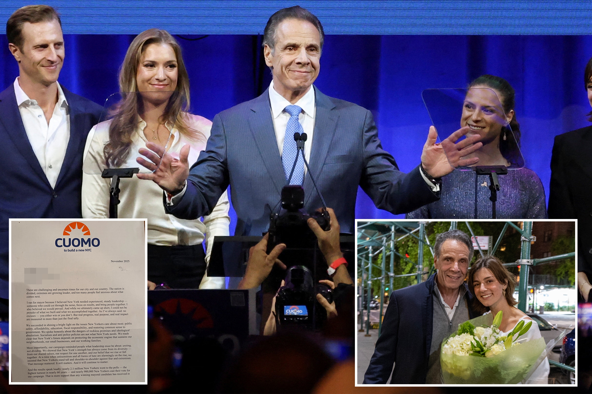 Andrew Cuomo tells donors he’s ‘not going anywhere’ as speculation ...