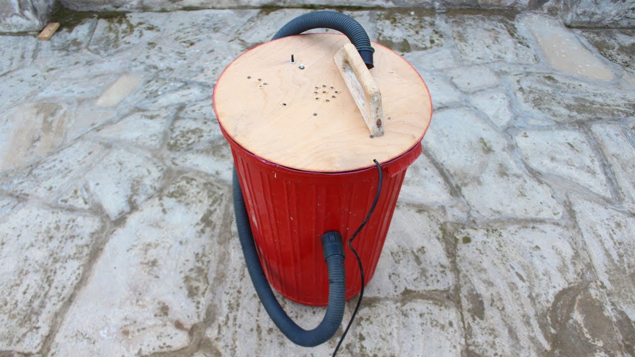 How to Make a Powerful Vacuum Cleaner - DIY Ideas