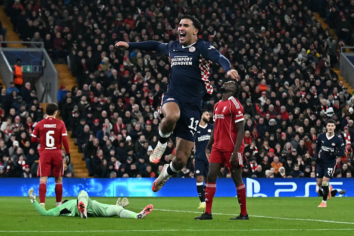 Liverpool 1-4 PSV: Reds suffer another heavy loss at Anfield - LIVE
