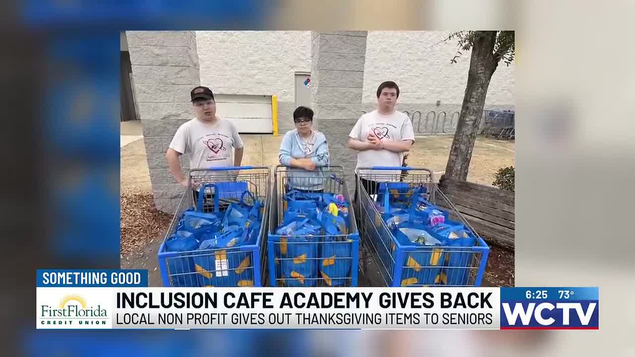 Something Good: Inclusion Cafe Academy Gives Back hands out ...