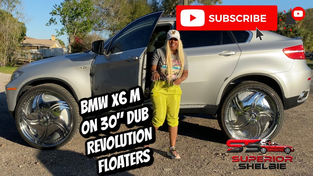BMW X6 M on 30” DUB floaters | Superior Shelbie