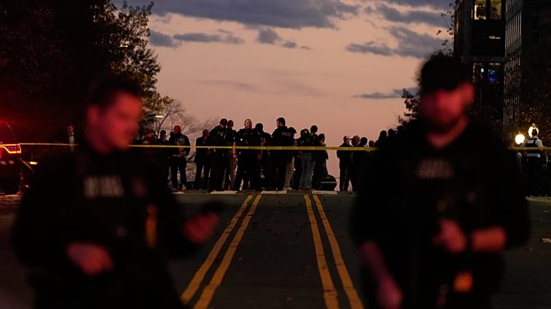 Two US National Guard troops shot in an ambush attack just blocks from ...