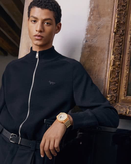 【パリ×東京】G-SHOCKとMaison Kitsuneが運命のコラボ！洗練された「キツネG-SHOCK」が数量限定で登場！