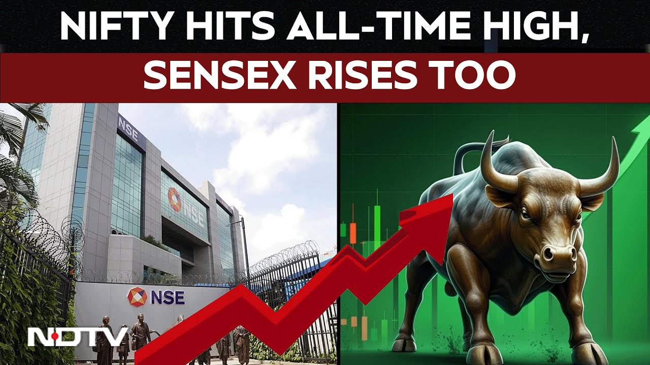 Nifty Hits All Time High | Why Did India's Nifty Hit A Record High ...