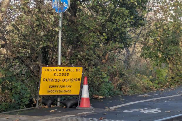 Busy road to close for five days