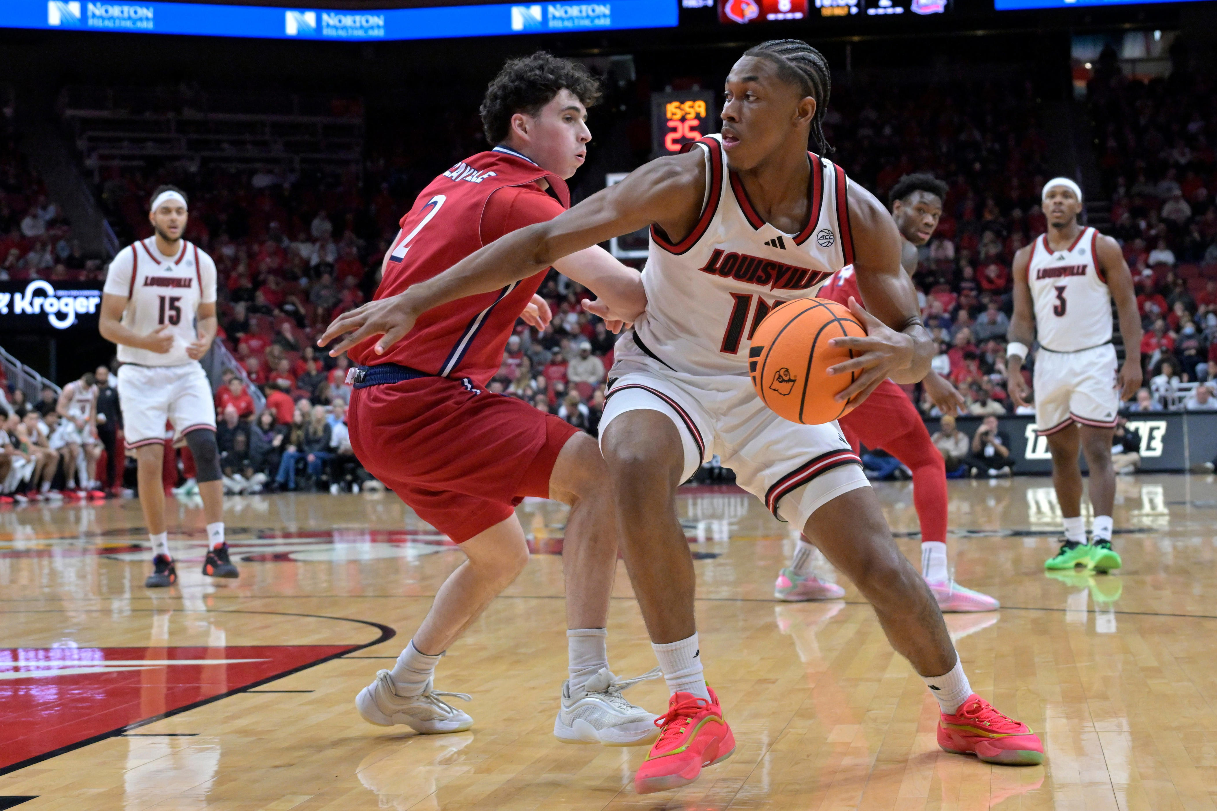 Louisville vs NJIT score, UofL basketball game highlights