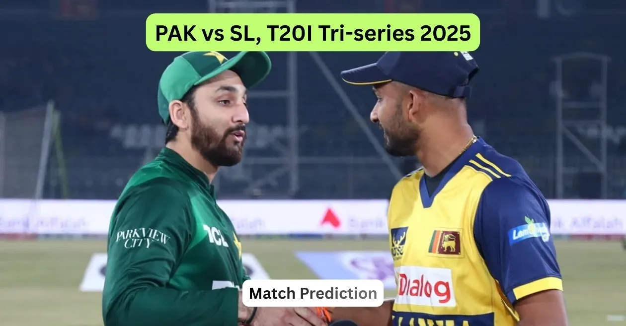 PAK vs SL, T20I Tri-series 2025: Who will win today’s match between ...