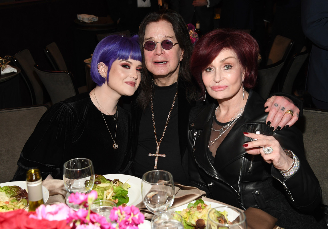 Sharon and Kelly Osbourne Make Glamorous Red Carpet Appearance Together ...