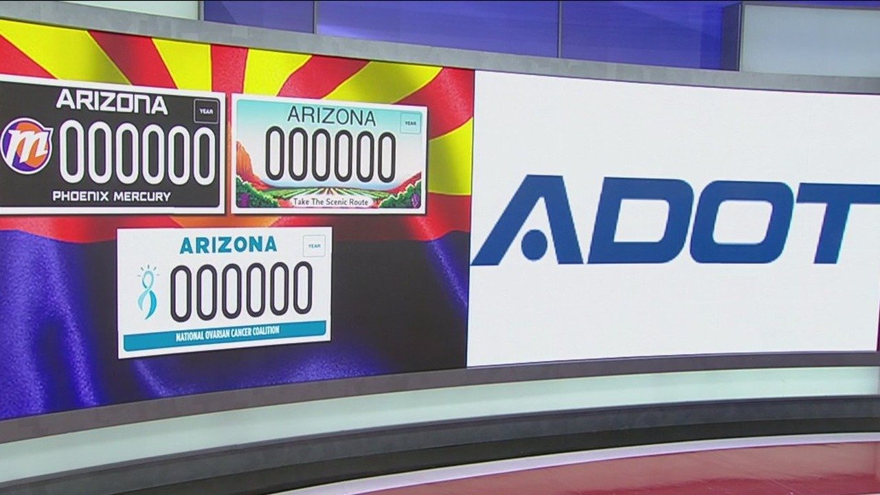 3 new license plate designs for Arizona drivers