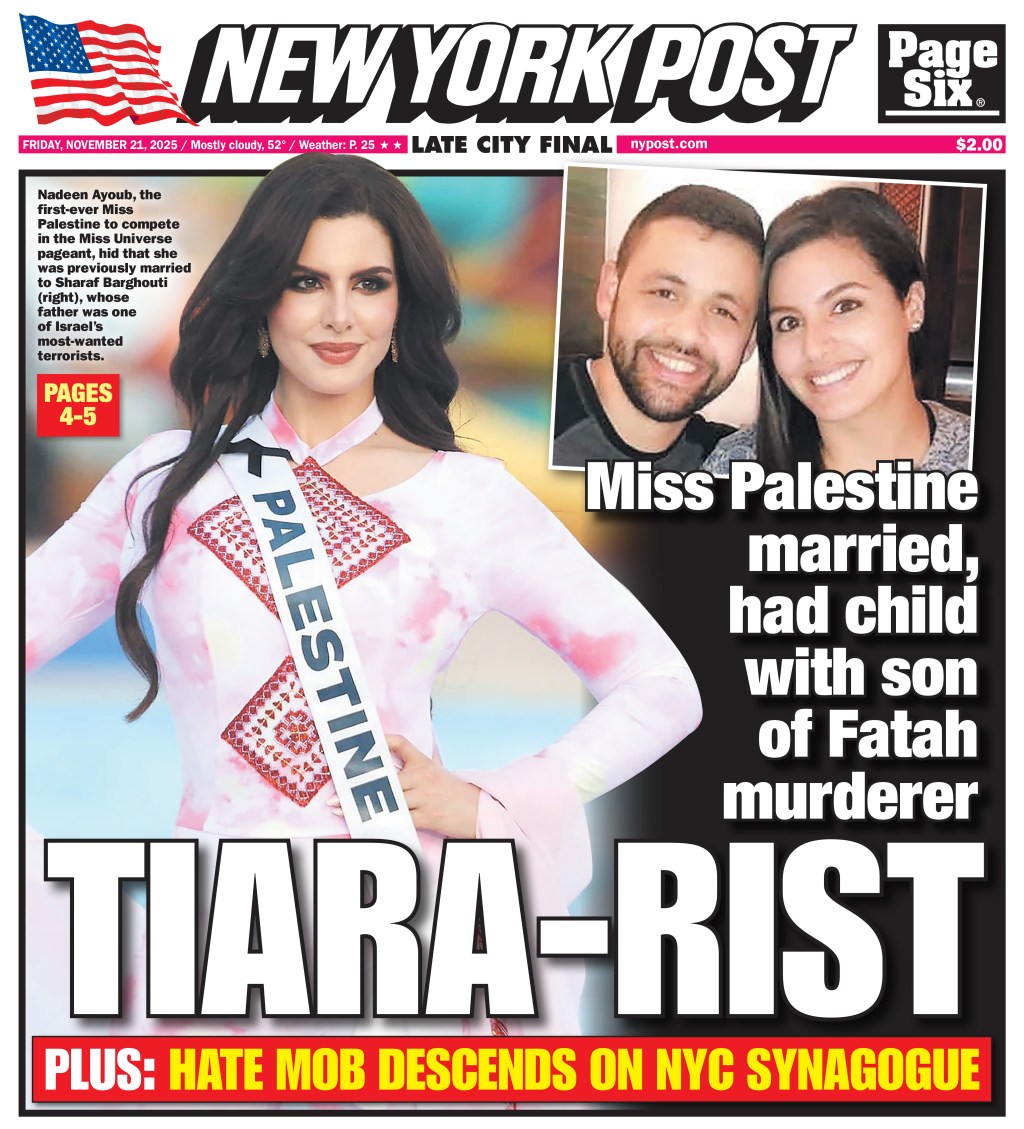 New York Magazine’s ‘The Cut’ glosses over Miss Palestine’s terror ties ...