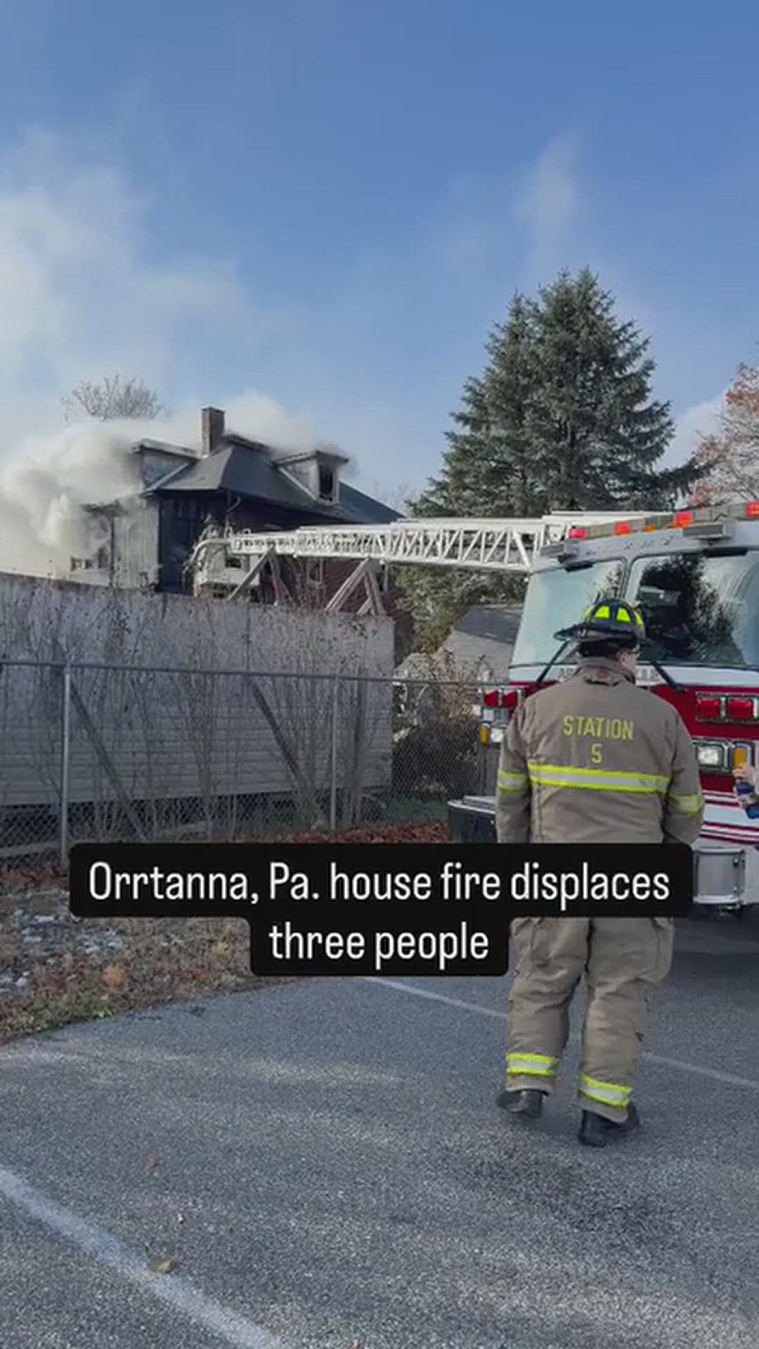 Orrtanna Pa. fire displaces three in Adams County