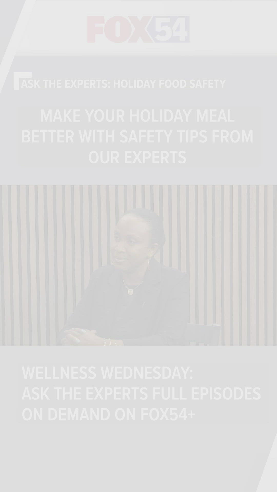 Wellness Wednesday | Food safety tips from the experts