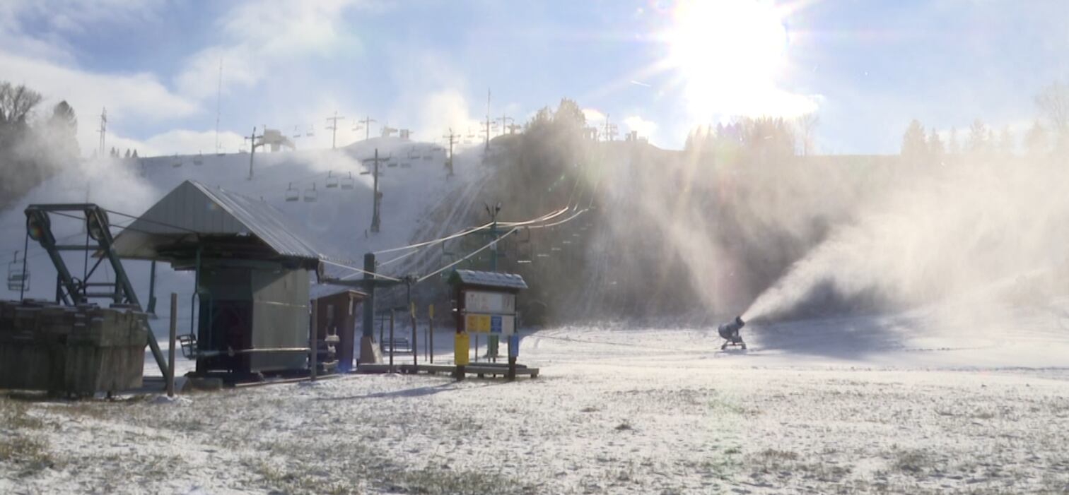 Mount Kato seeing early cold weather could mean an earlier opening date