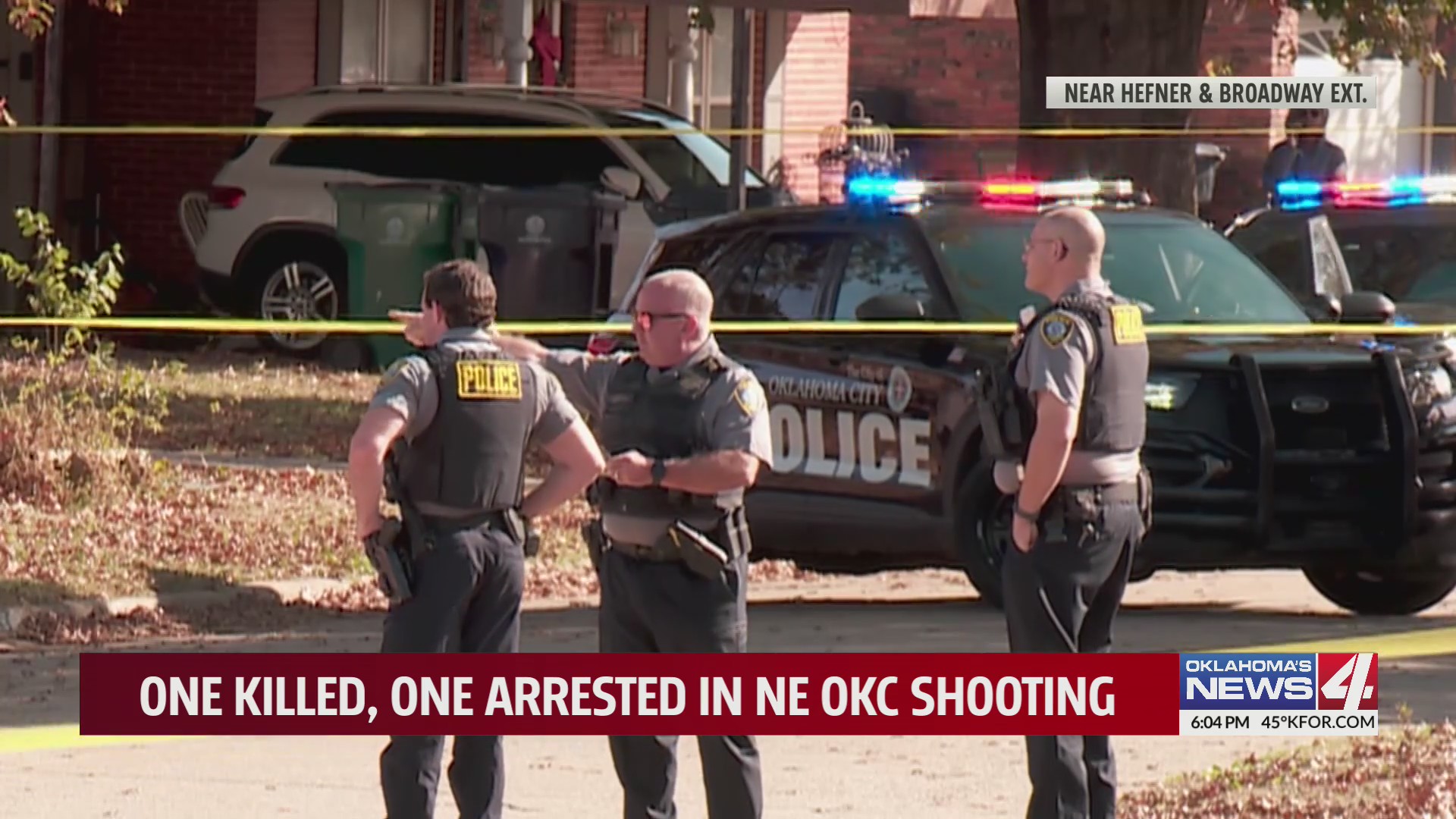 One killed, one arrested in NE OKC shooting