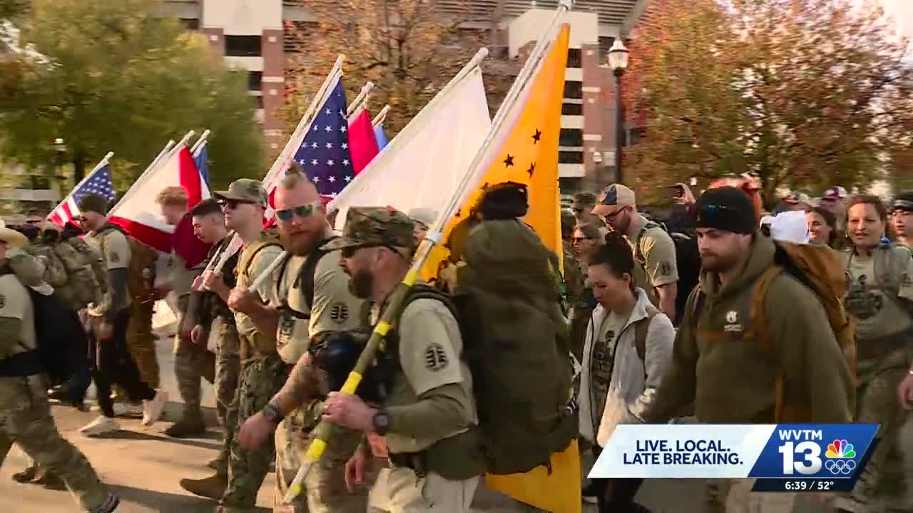 Alabama and Auburn student veterans unite for Operation Iron Ruck