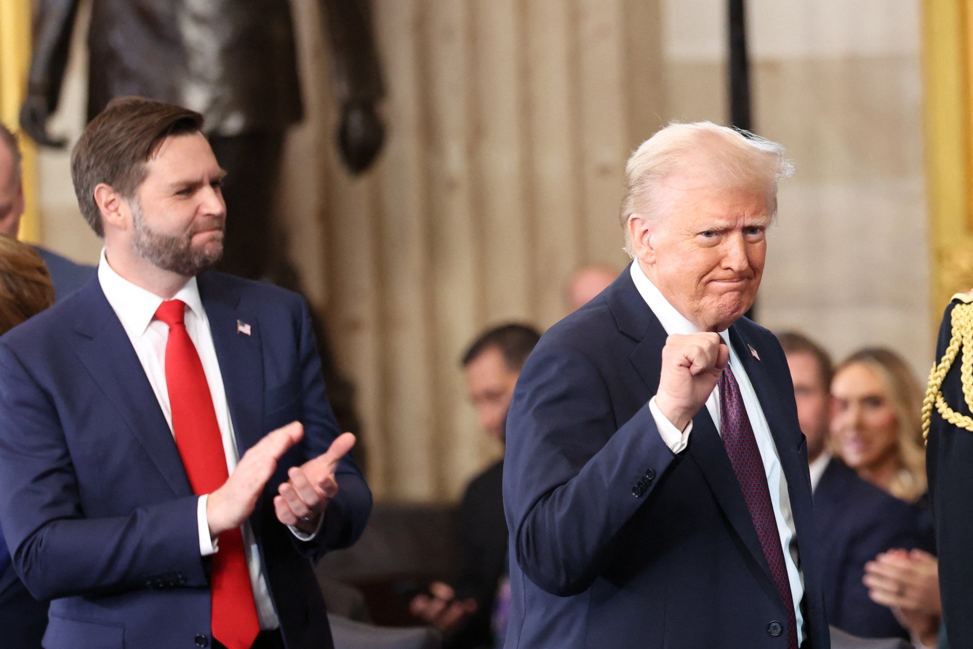 Trump praised for his ‘amazing comedic timing’