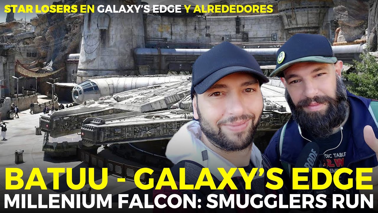 RECORRIDO GALAXY'S EDGE MILLENIUM FALCON: SMUGGLERS RUN DISNEY ...