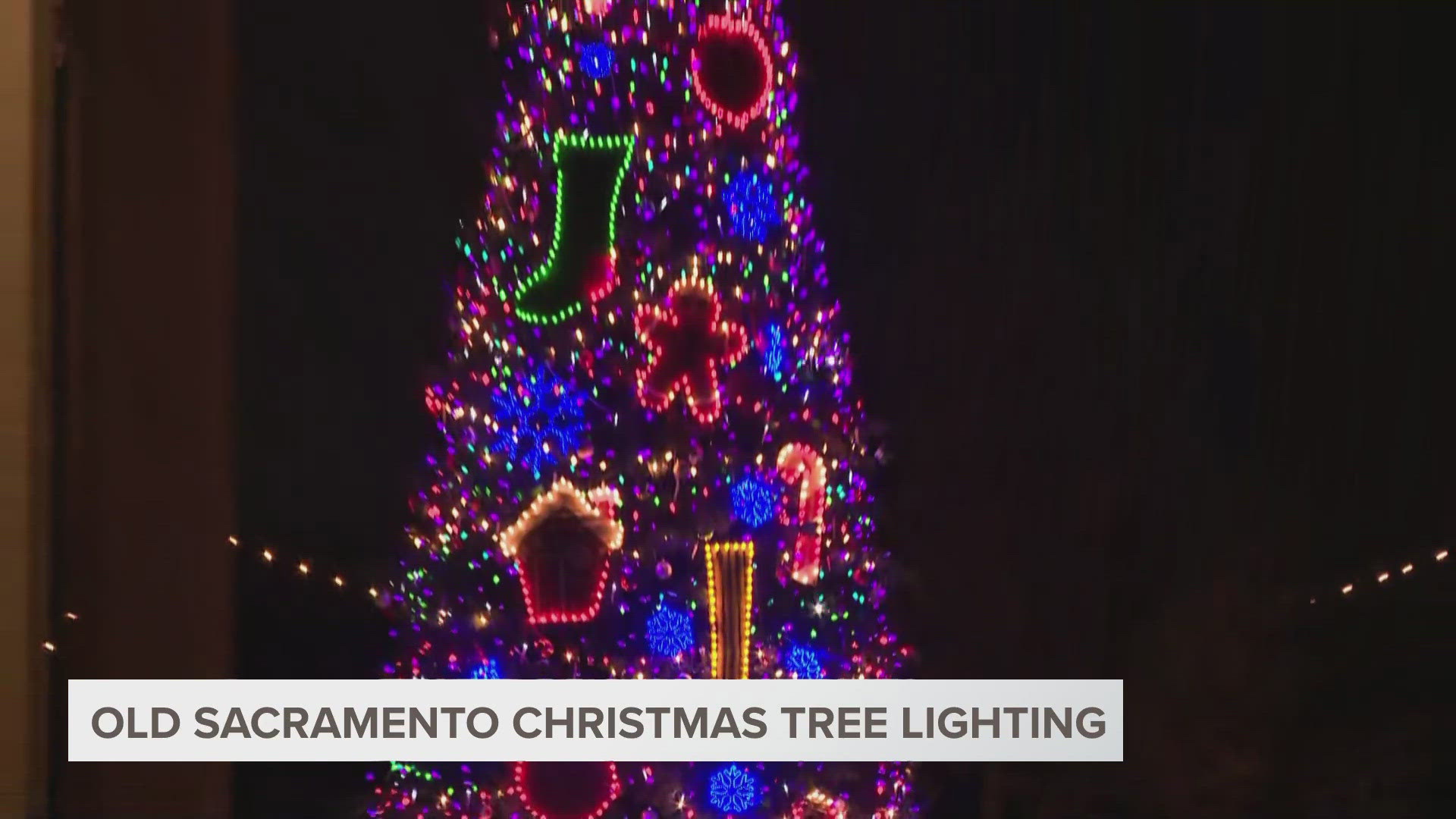 Old Sacramento Christmas Tree Lighting