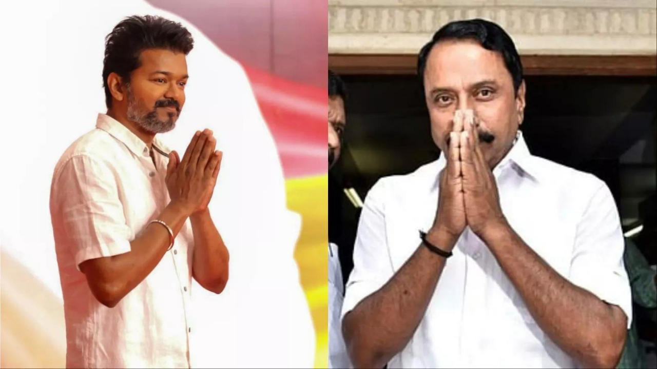 'Happy to have an experienced politician': Sengottaiyan joins TVK ahead ...