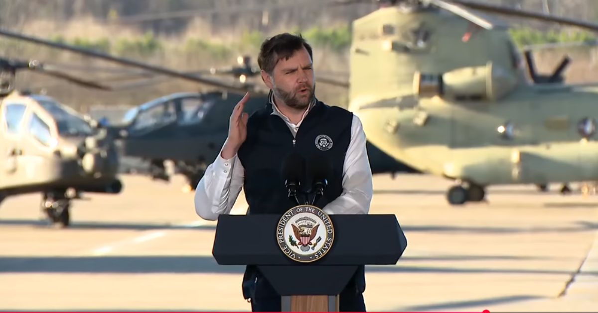 JD Vance’s Thanksgiving Speech Takes Bizarre Turn As He Launches Into ...