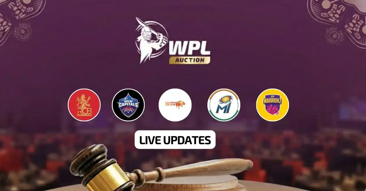 Women’s Premier League (WPL) Auction 2026: LIVE Updates