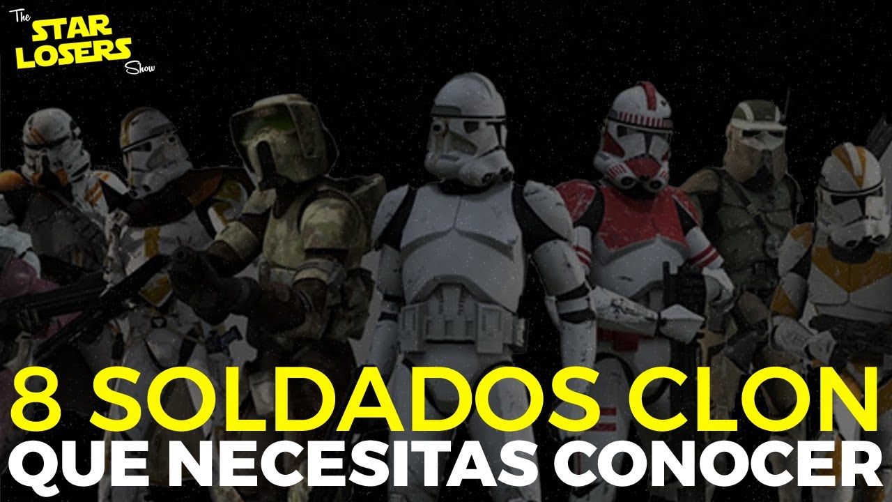8 soldados clone que necesitas conocer! - Star Wars: The Clone Wars ...