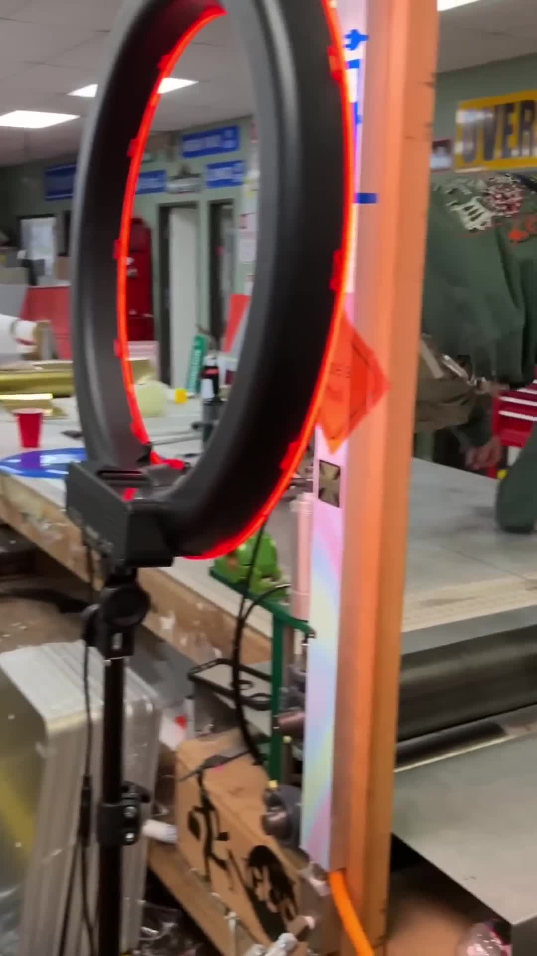 Round about the sign shop