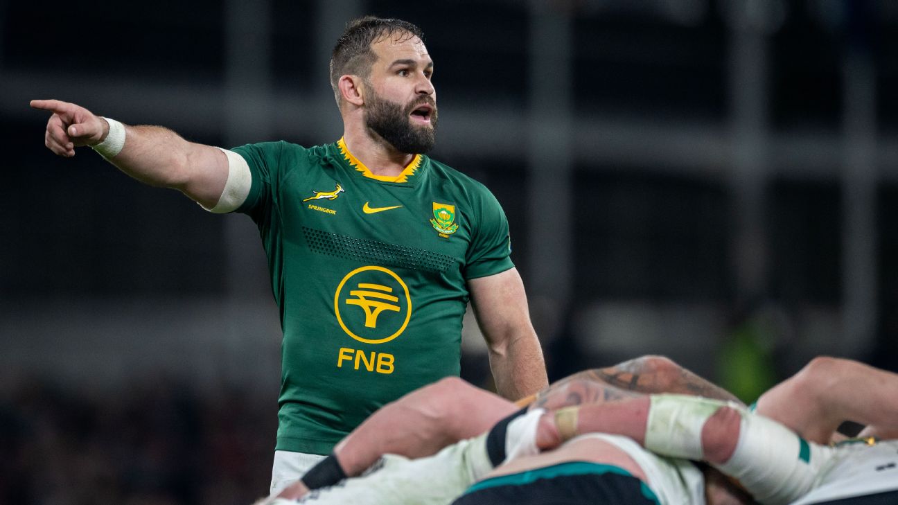 Wales vs South Africa - Springboks make nine changes for final tour Test