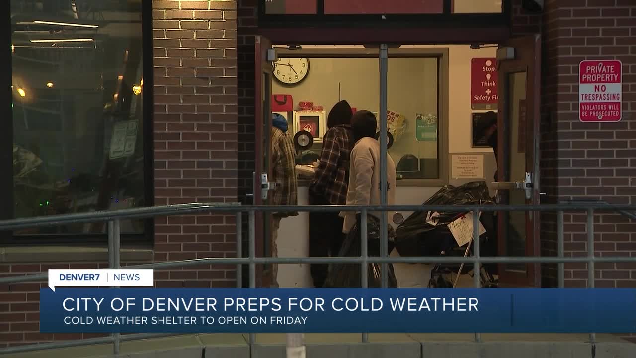 Denver cold weather shelters to open on Black Friday ahead of projected ...