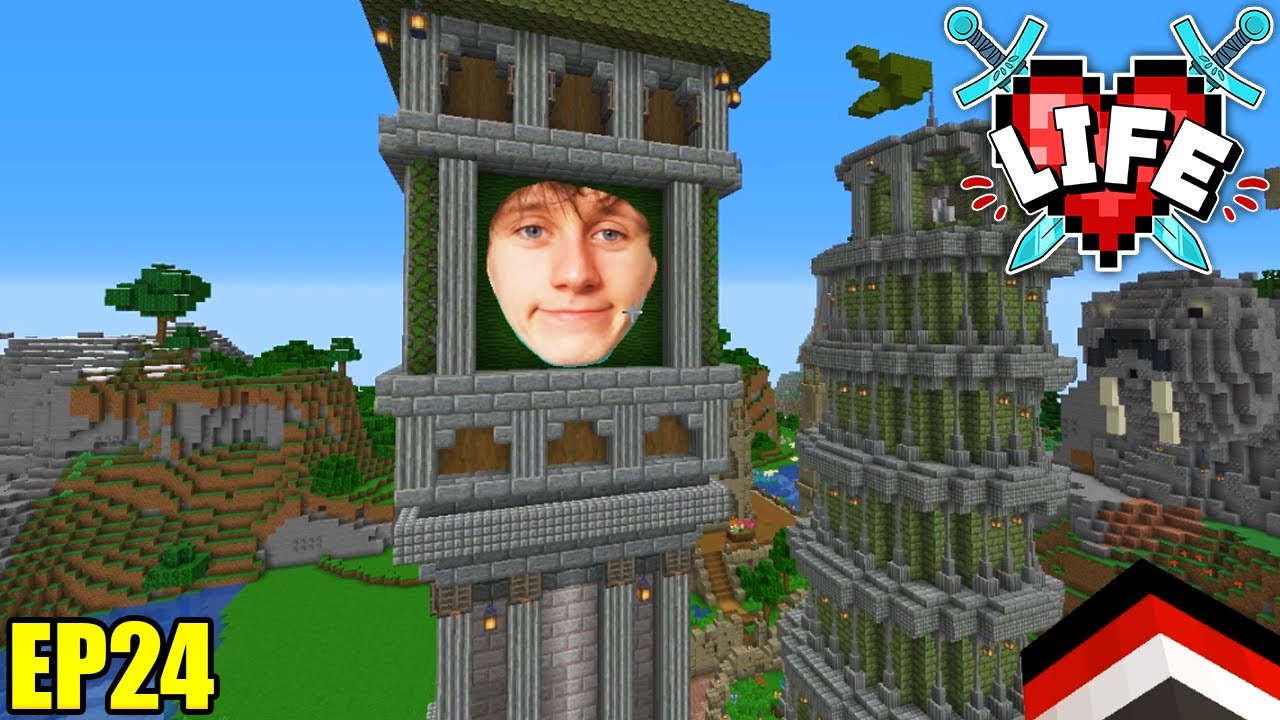 Minecraft X Life SMP Ep24 - I did this at Joel's House...